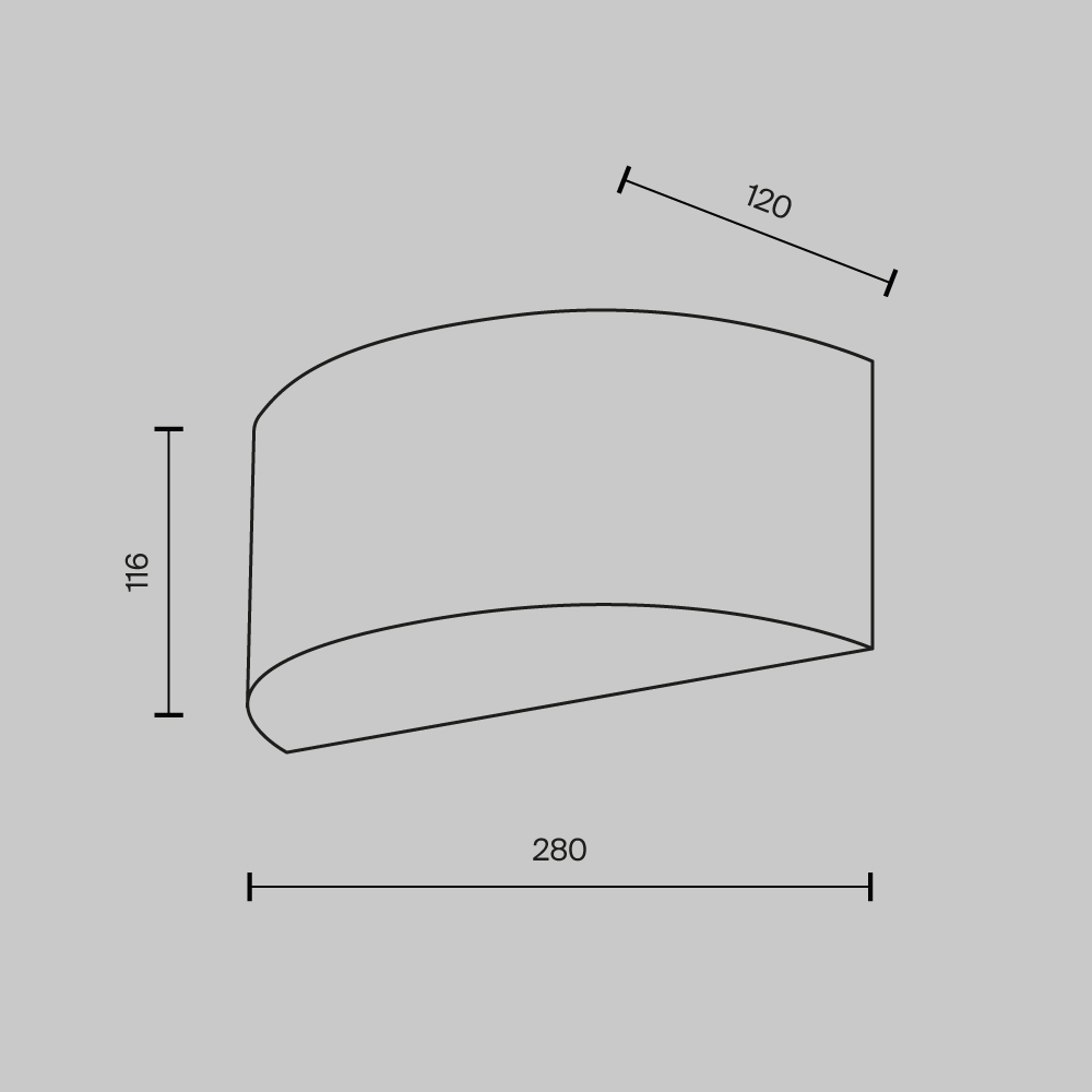 Настенный светильник (бра) Ripple MOD096WL-01CH купить в Москве от Maytoni